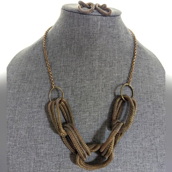 NLH | Jewelry | Vintage Nat Landau Hyman Nlh Bronze Chunky Chain ...